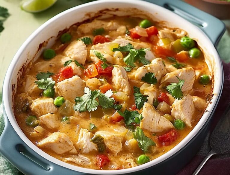 Creamy Tex-Mex King Ranch Chicken