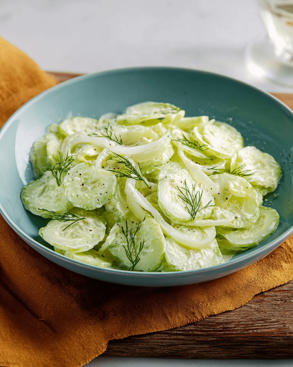Cool & Creamy Cucumber Dill Delight