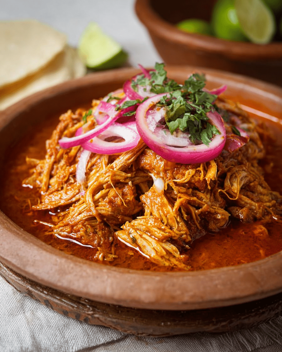 Slow-Roasted Yucatán Pork with Achiote and Citrus Marinade