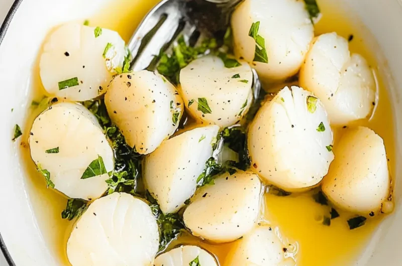 Easy Sautéed Bay Scallops in Irresistible Lemon Butter