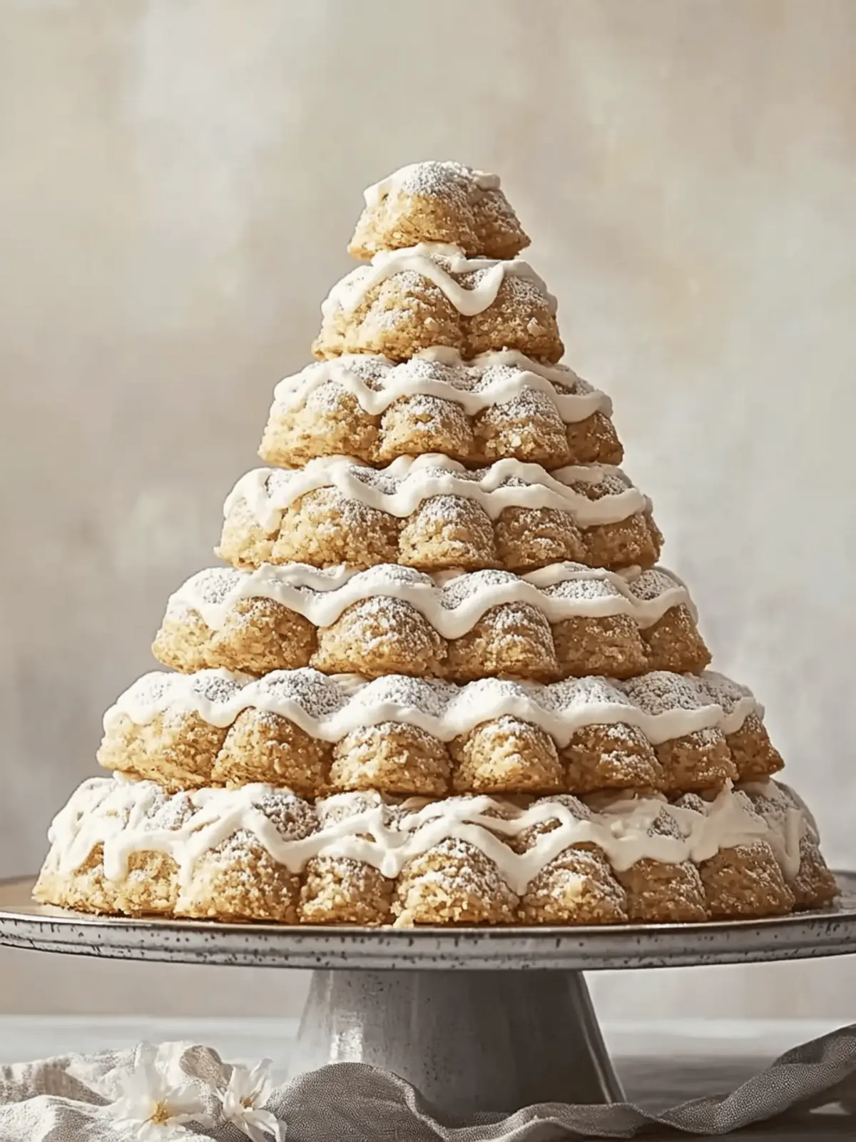 Irresistible Kransekake: Easy Norwegian Almond Ring Cake Recipe