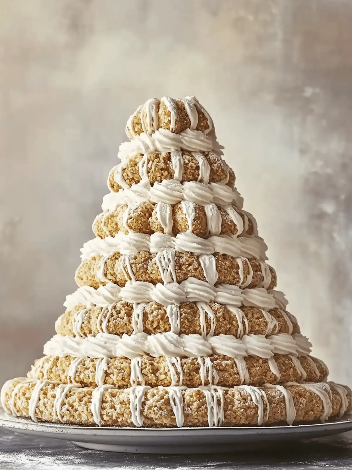 Irresistible Kransekake: Easy Norwegian Almond Ring Cake Recipe