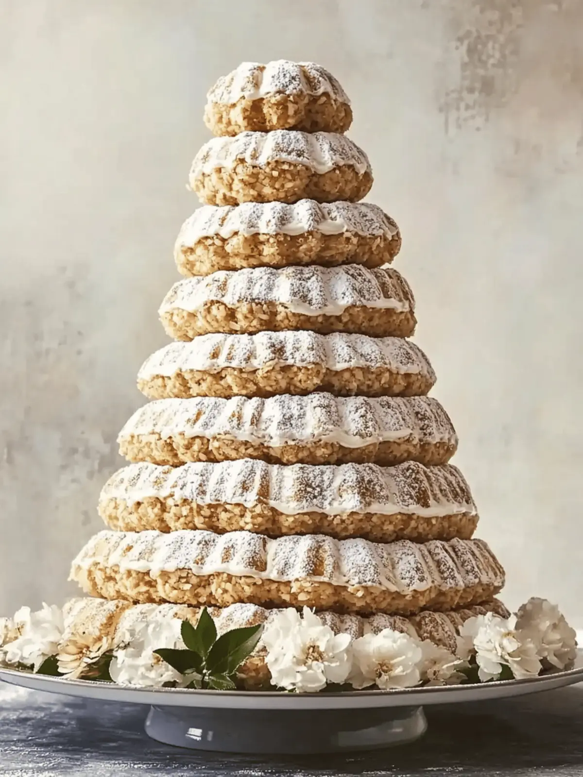 Irresistible Kransekake: Easy Norwegian Almond Ring Cake Recipe