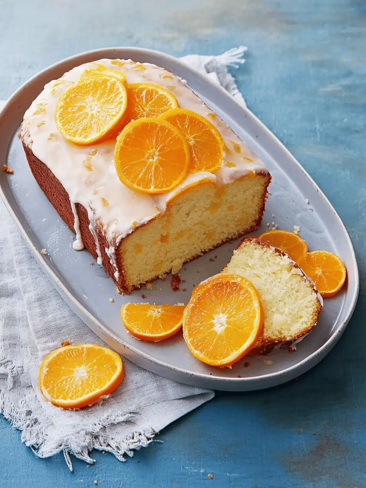 Irresistible Clementine Cake with Candied Orange Slices Recipe