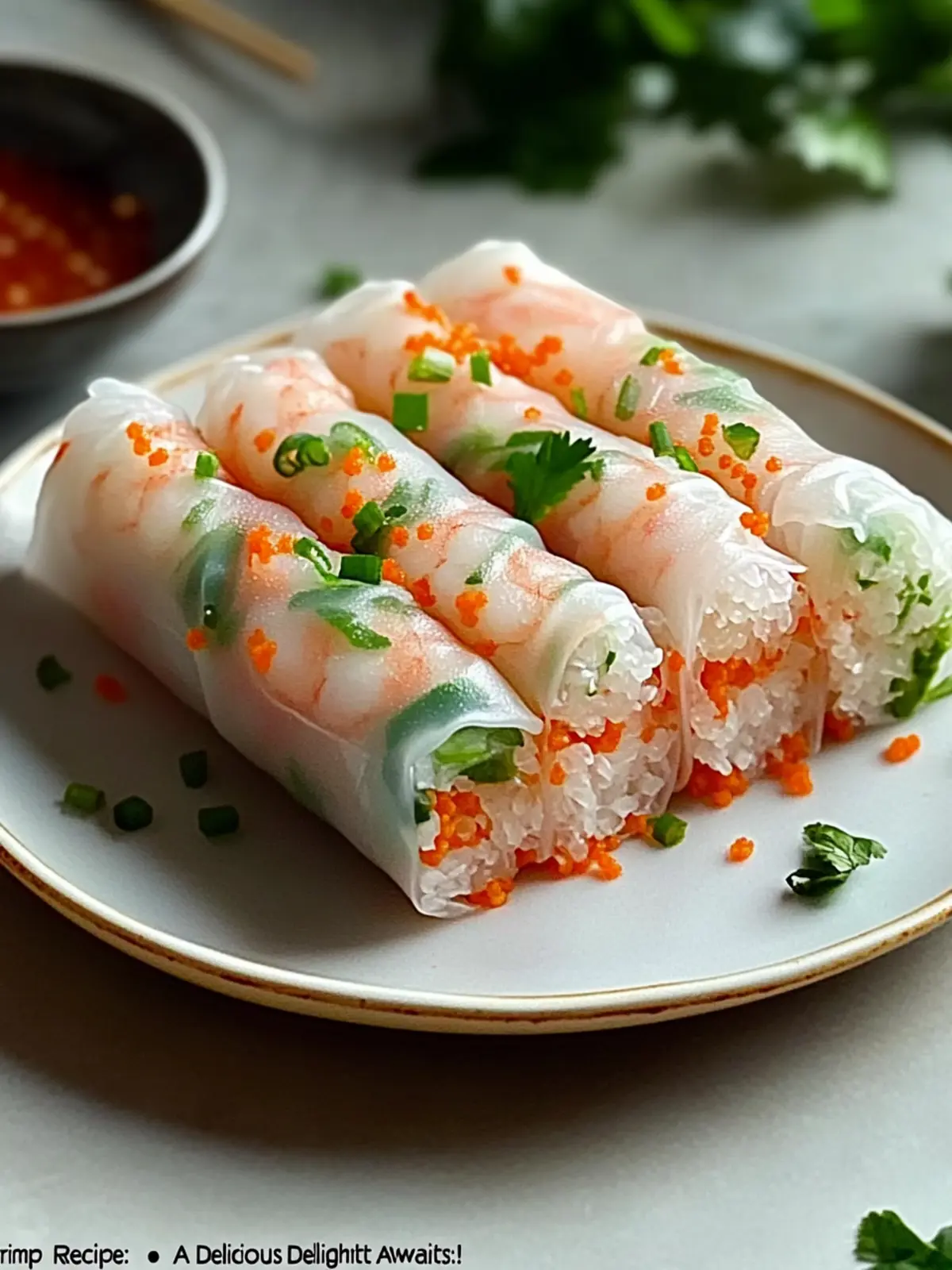 Irresistible Shrimp Spring Rolls Recipe: A Delicious Delight