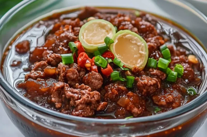 Irresistible Retiro Beef Pares with Crispy Chicharon Bulaklak