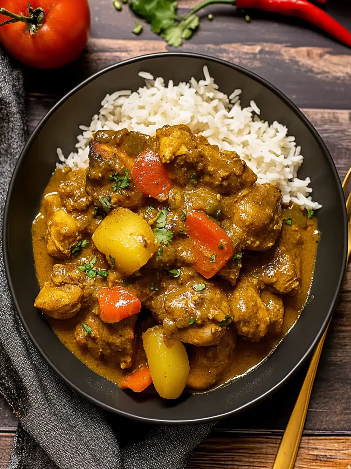 Irresistible Authentic Jamaican Curry Chicken - Delicious Comfort
