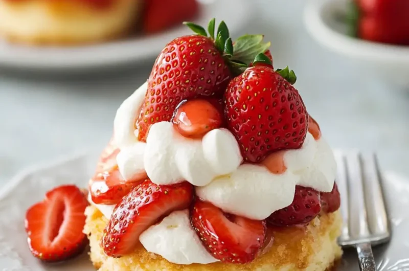 Irresistible Homemade Strawberry Shortcake – Easy Summer Delight
