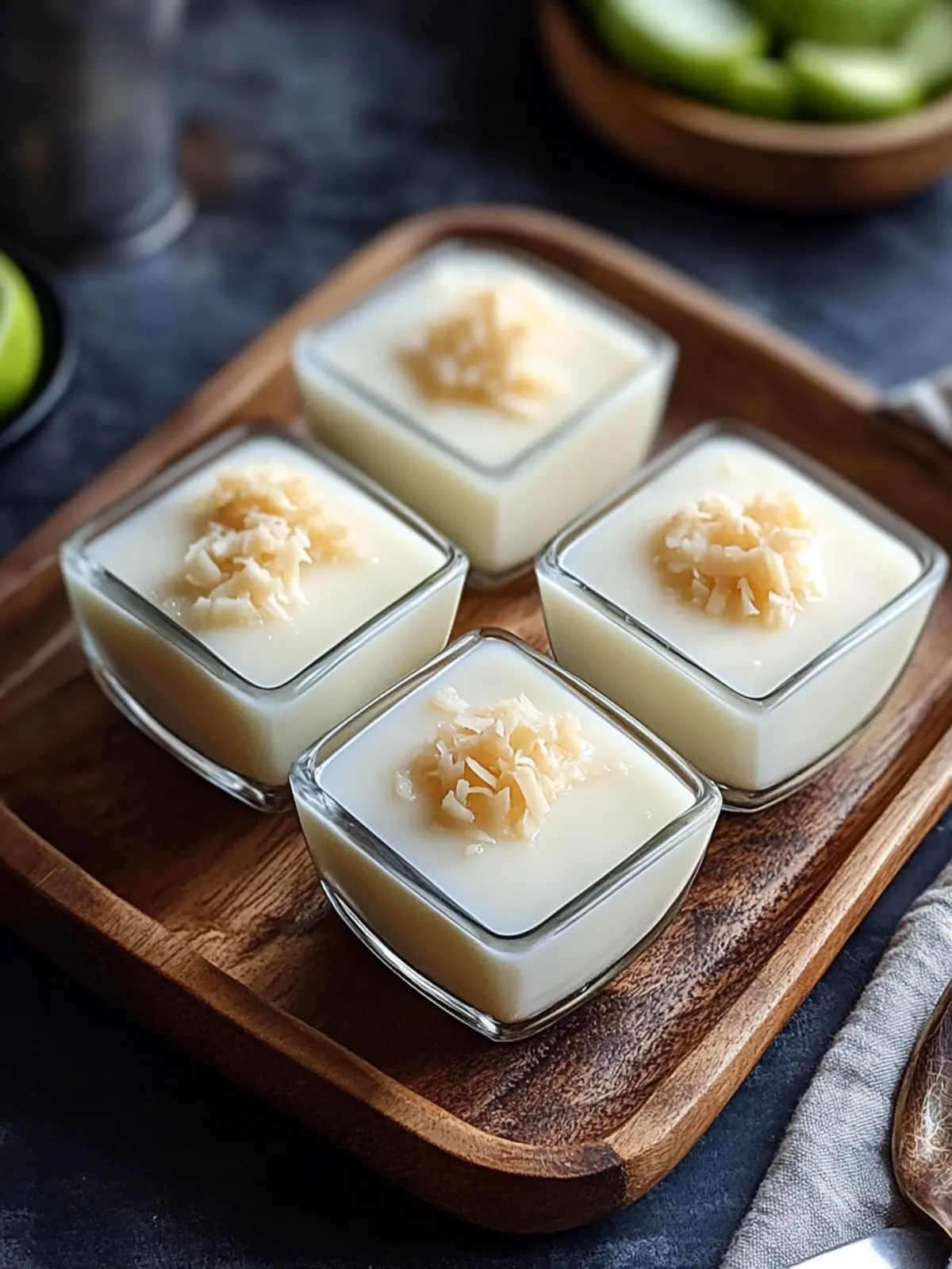 Delightful Chinese Coconut Pudding: An Irresistible Gluten-Free Treat