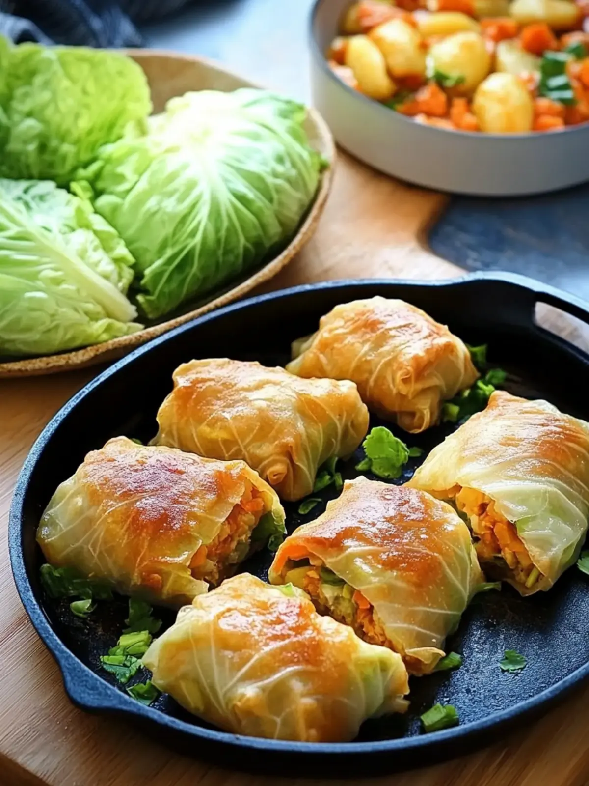 Ultimate Crispy Chinese Cabbage Rolls with Delicious Filling