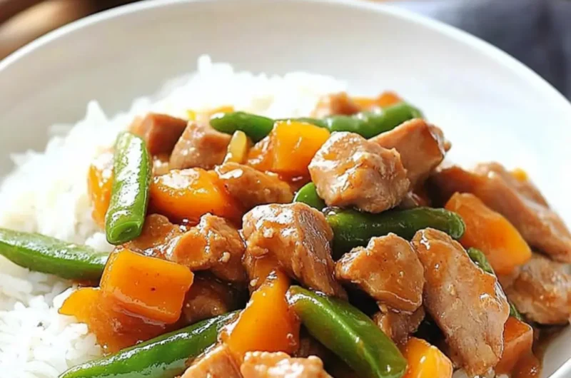 Irresistible Mandarin Pork Stir-Fry: A Delicious 25-Minute Meal