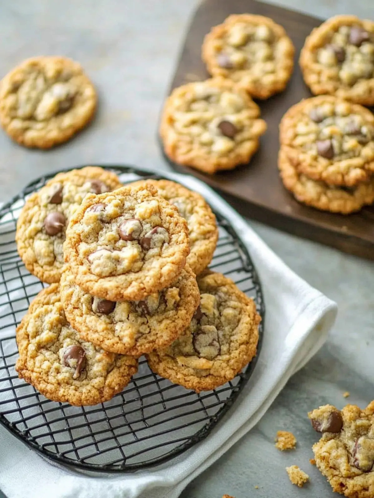 Irresistible Cowboy Cookies with Chewy Chocolate and Crunchy Nuts