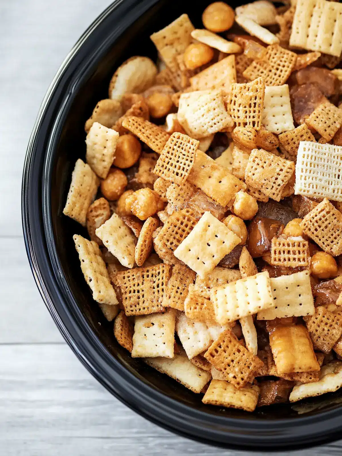 Irresistible Slow-Cooker Chex Mix for Ultimate Snack Bliss