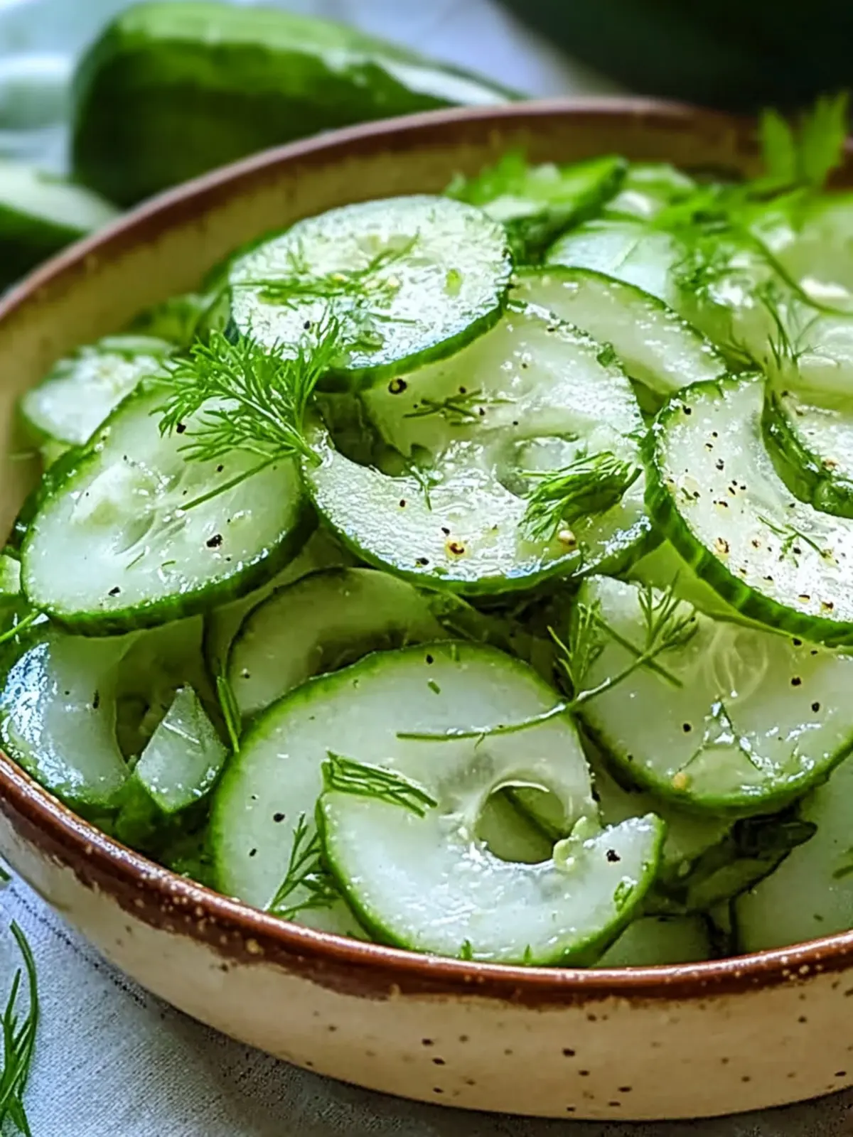 Irresistible Hungarian Cucumber Salad: A Delicious Side Dish