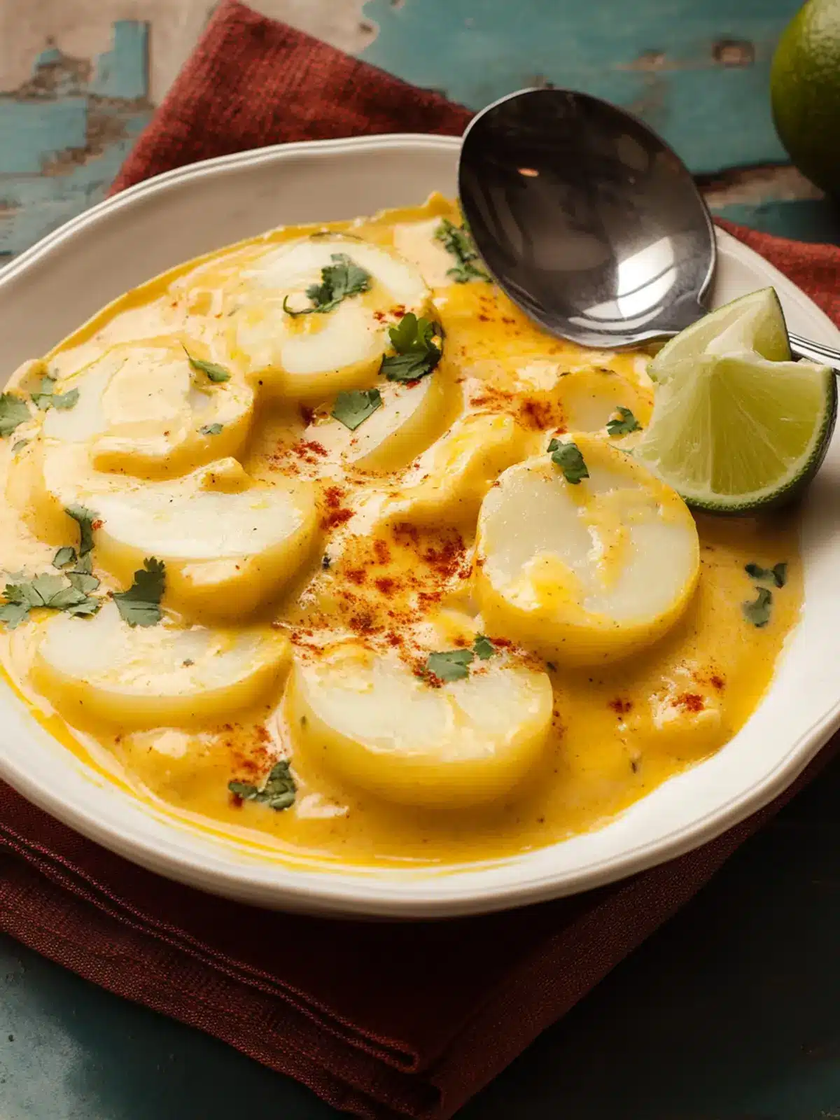 Delicious Peruvian Papa a la Huancaína: Creamy Potato Bliss